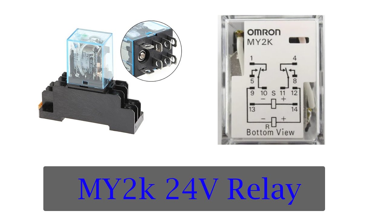 MY2k 24v relay |NORY DALIN -រីឡែ - YouTube