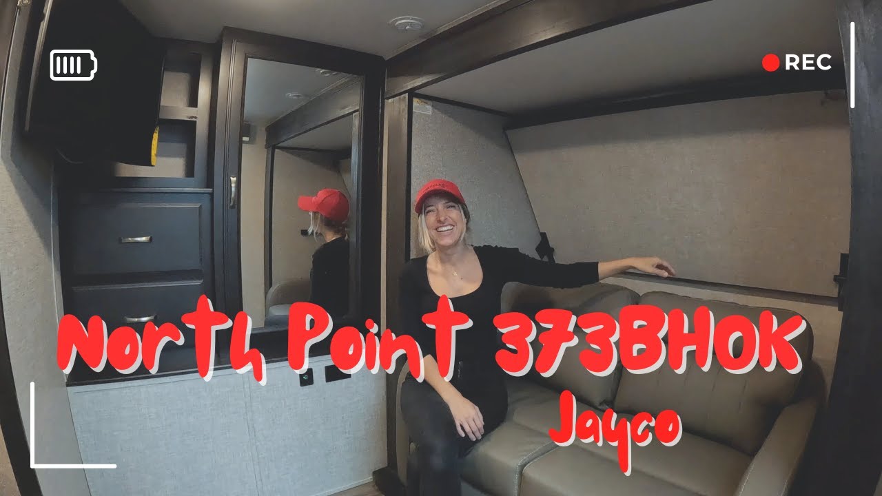 3 DIFFERENT SLEEPING OPTIONS - Jayco Northpoint 373BHOK Interior Tour - YouTube