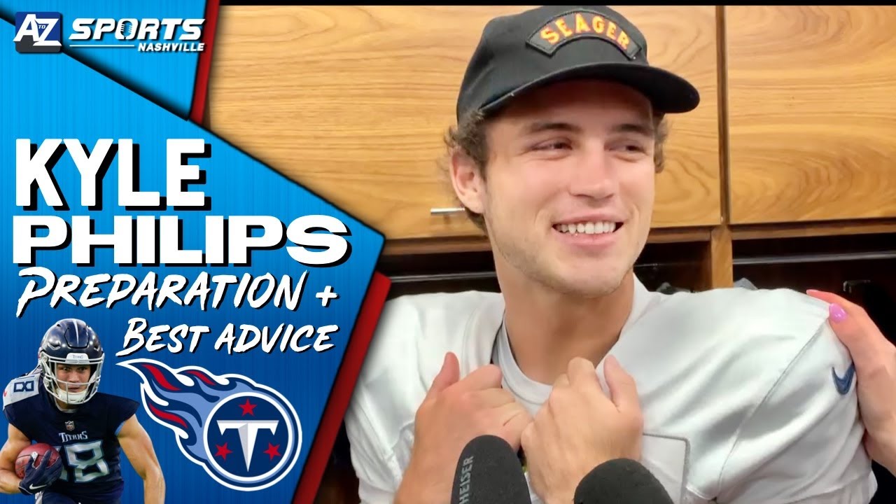 Titans Rookie WR Kyle Philips on His Preparedness & Advice He Has ...
