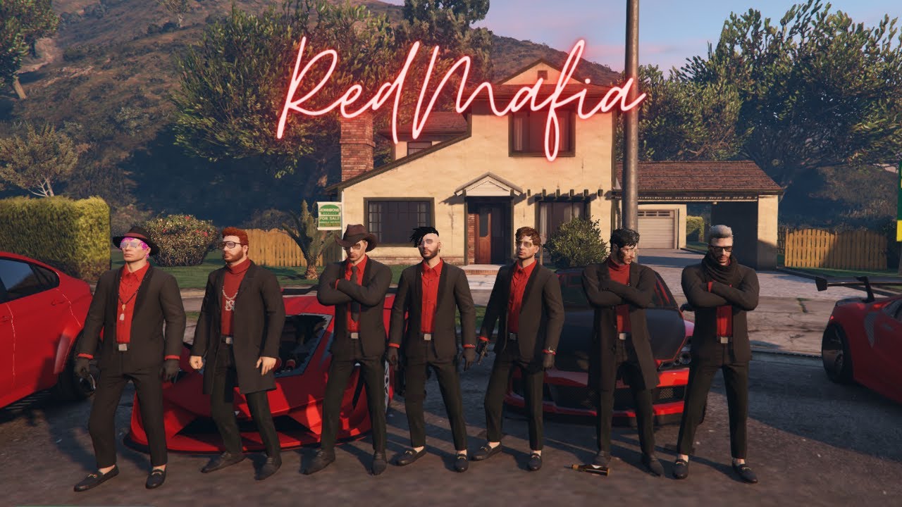 RED MAFIA vs REDs Tomorrow ! | HydraTownRP | Guns Deal | RED MAFIA ...