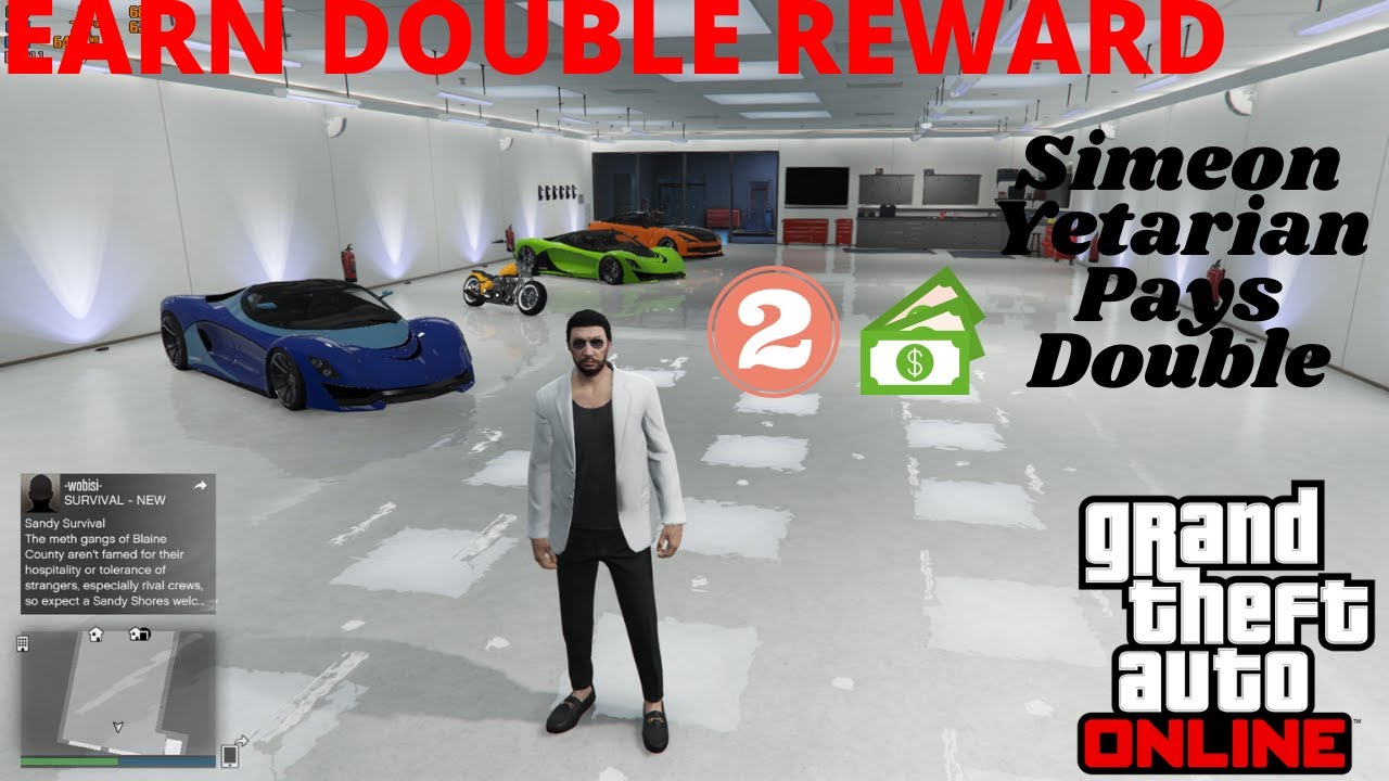 GTA V Online Simeon Yetarian Pays Double | GTA ONLINE - YouTube