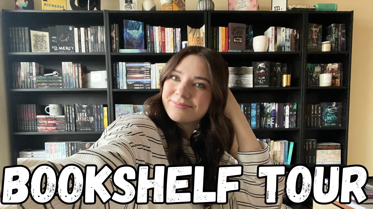 Library Tour 🥰 // a look at my book collection - YouTube