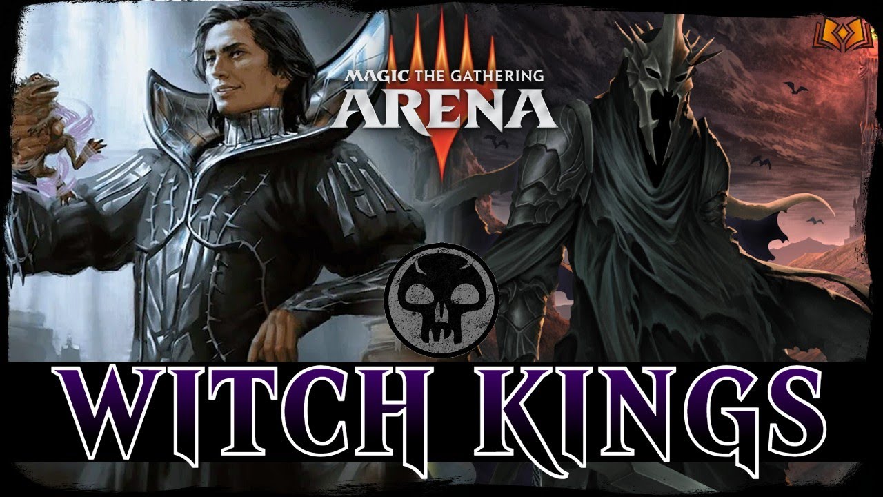 WRAITH AND WARLOCKS | MTG Arena - Mono Black Witch Warlock Nazgul ...