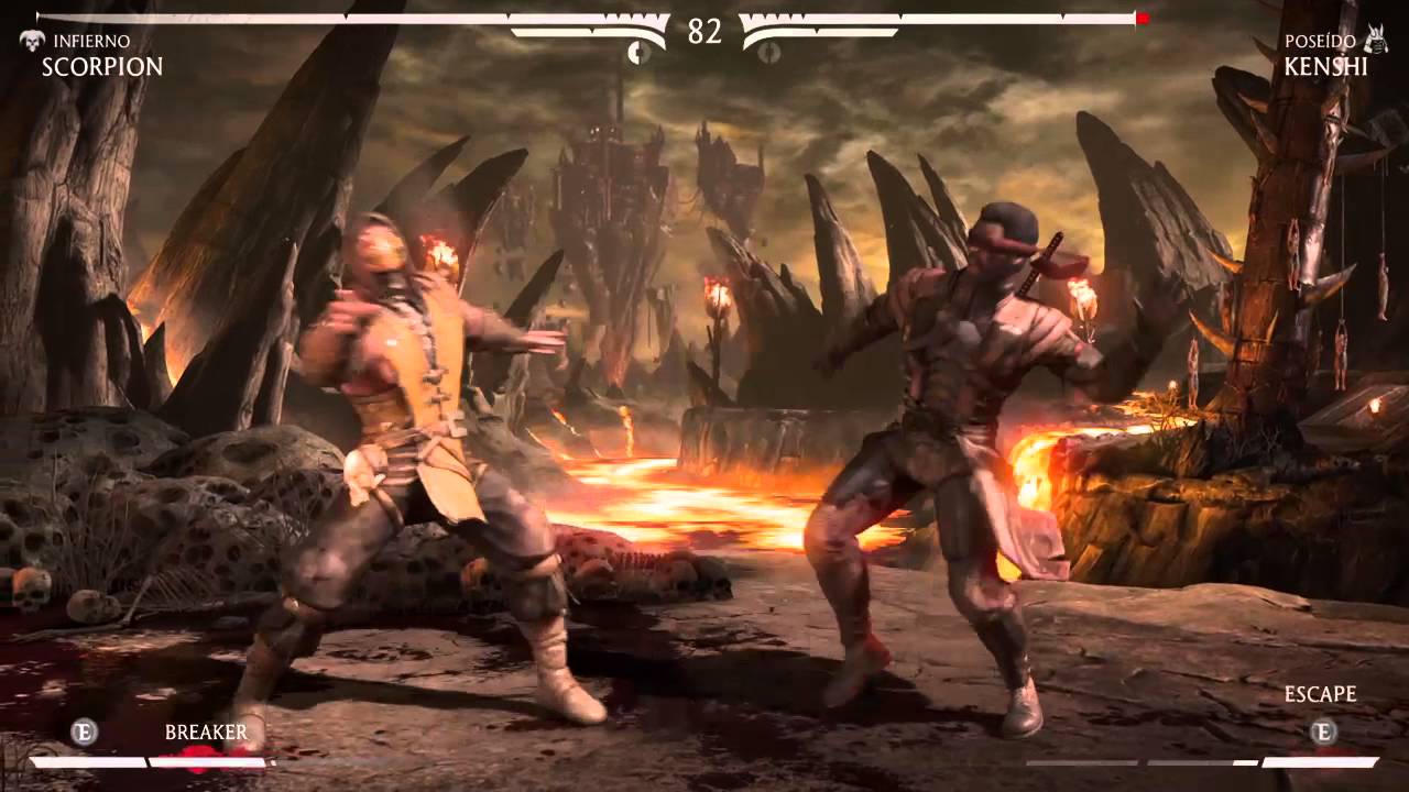 Mortal Kombat X - Scorpion wins - FATALITY - YouTube