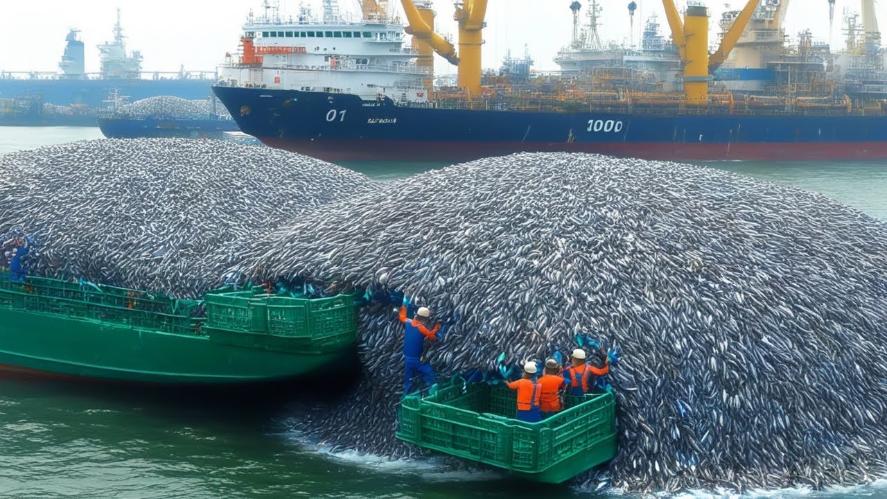 The Secret Behind Catching Thousands of Salmon at Sea, How to Catch ...