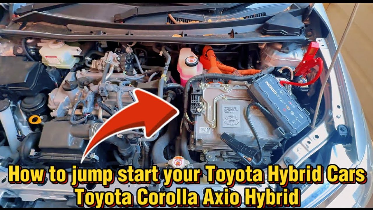Jump Start Corolla Cross Hybrid