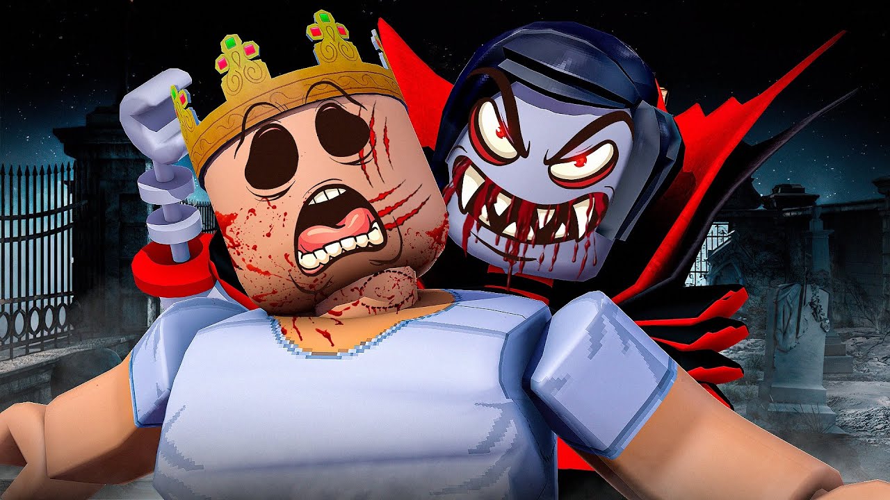 TURNING INTO A CRAZY VAMPIRE IN ROBLOX - YouTube