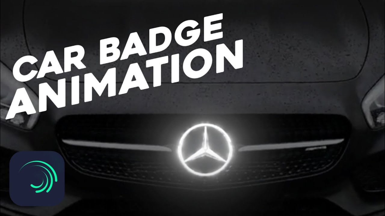 Glowing Car Badge Animation in Alight Motion - YouTube
