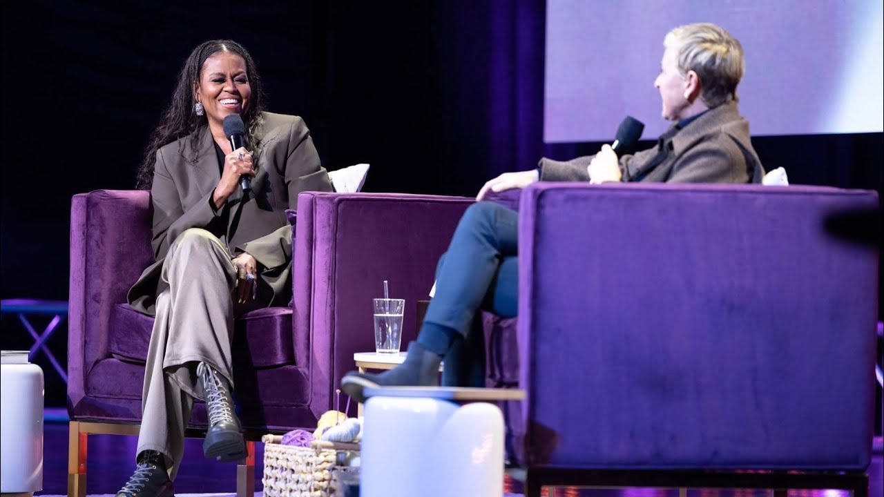 Michelle Obama “The Light We Carry Tour “ - moderated by Ellen ...