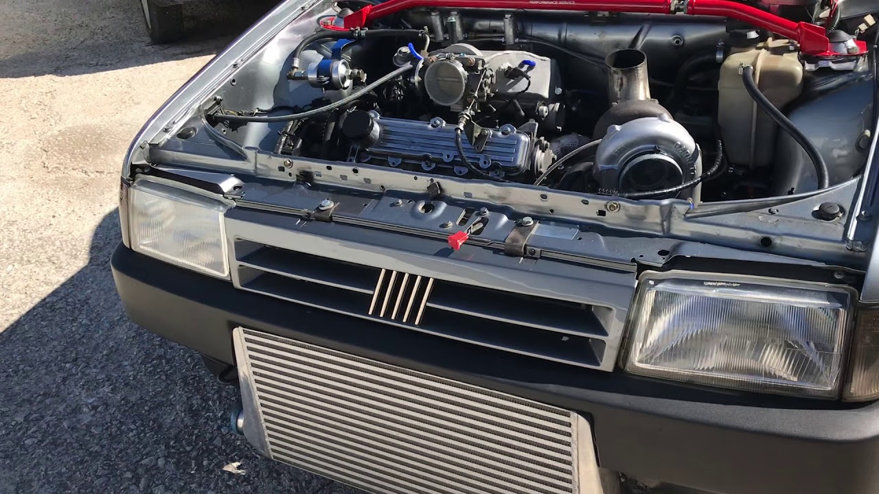 Fiat uno turbo first start - YouTube