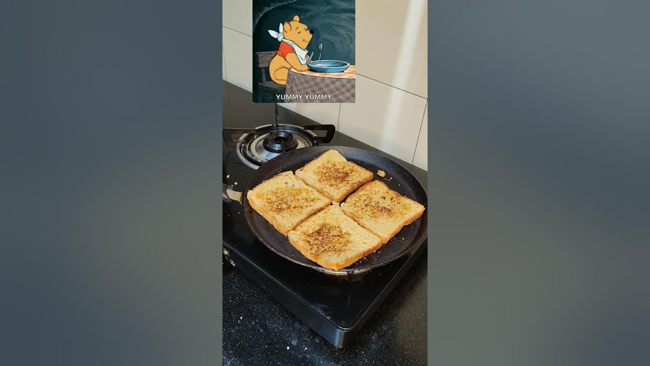 Tasty Breakfast in 2 minutes || Toast with juice || #food #trending # ...