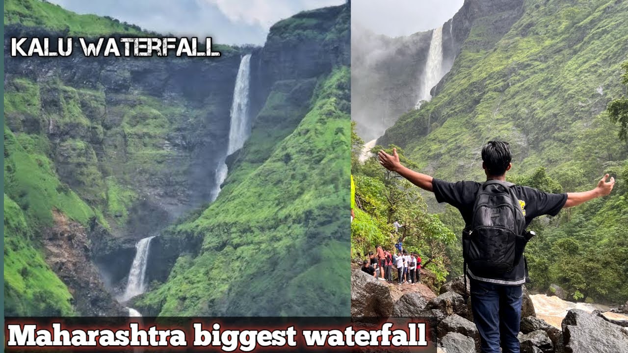 || Kalu waterfall trek || || Exploring Malshej Ghat || Maharashtra ...