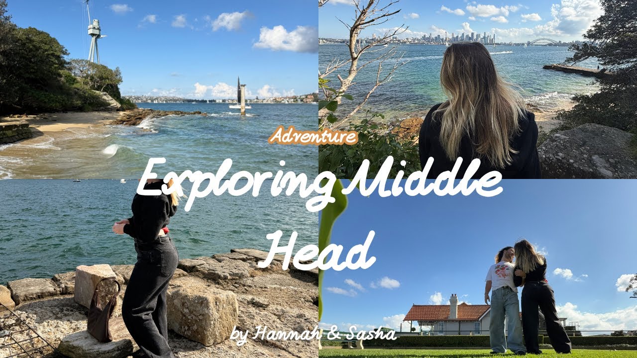 a chill day out 🩵 middle head walk & north sydney views - YouTube