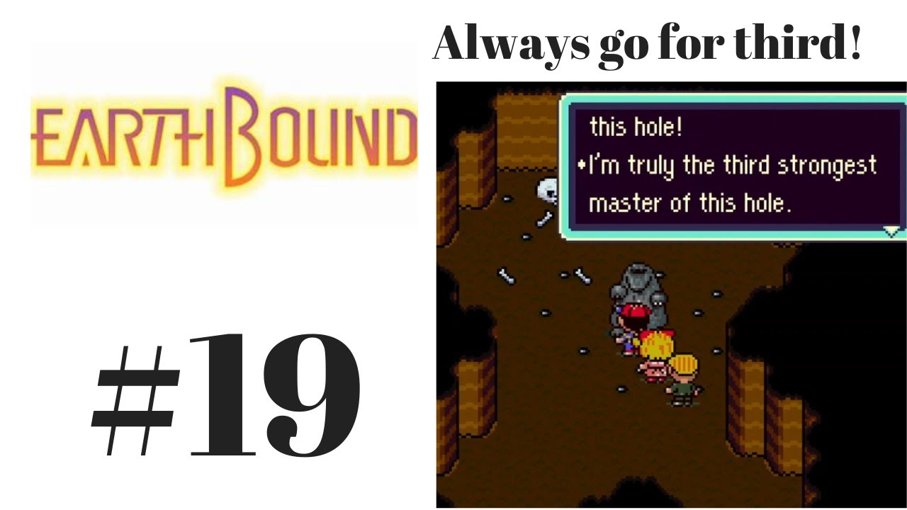 Earthbound Part 19 - The Third Strongest Mole - YouTube