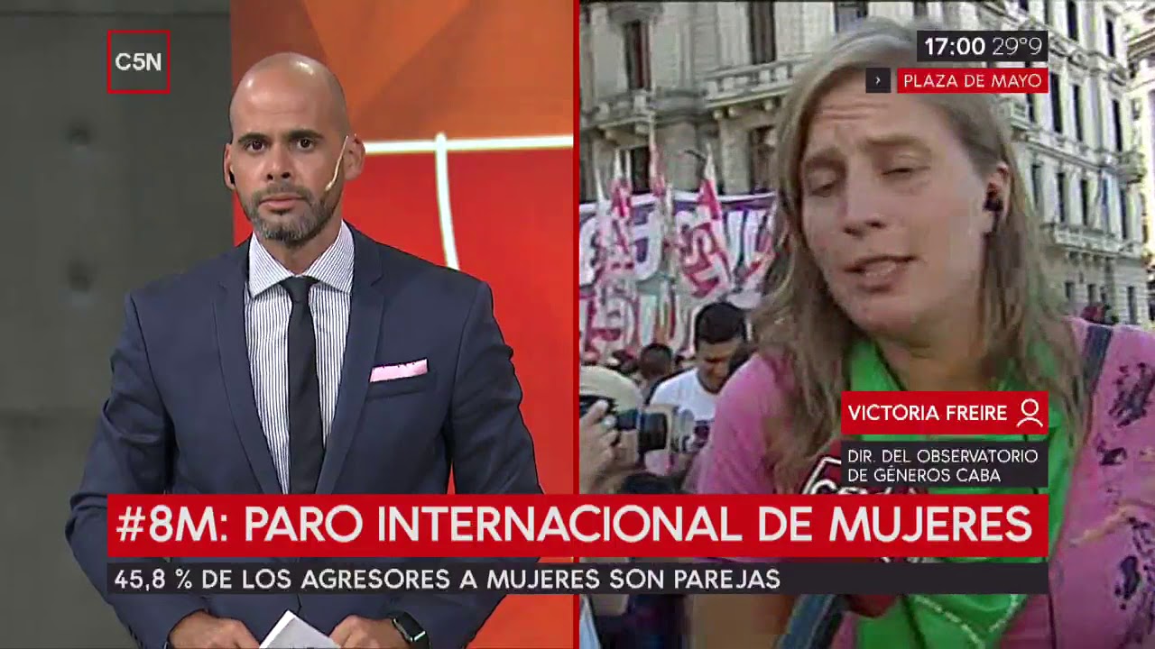 Paro Internacional de Mujeres: habla Victoria Freire - YouTube