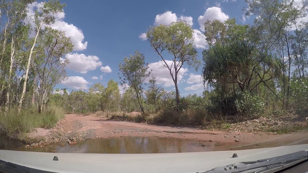 Australia Trip - The Gibb River Road - El Questro river crossing - YouTube