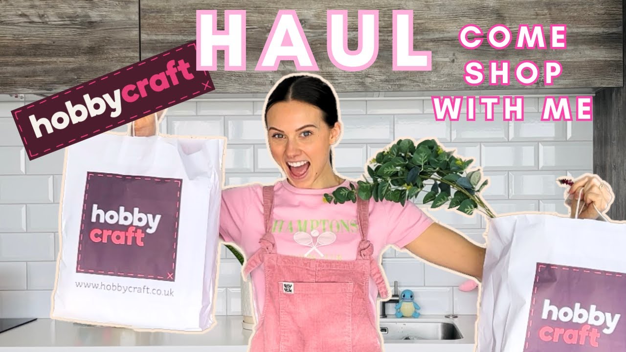 Spring & Easter Haul | NEW IN 2024 | Hobbycraft, B&M - YouTube