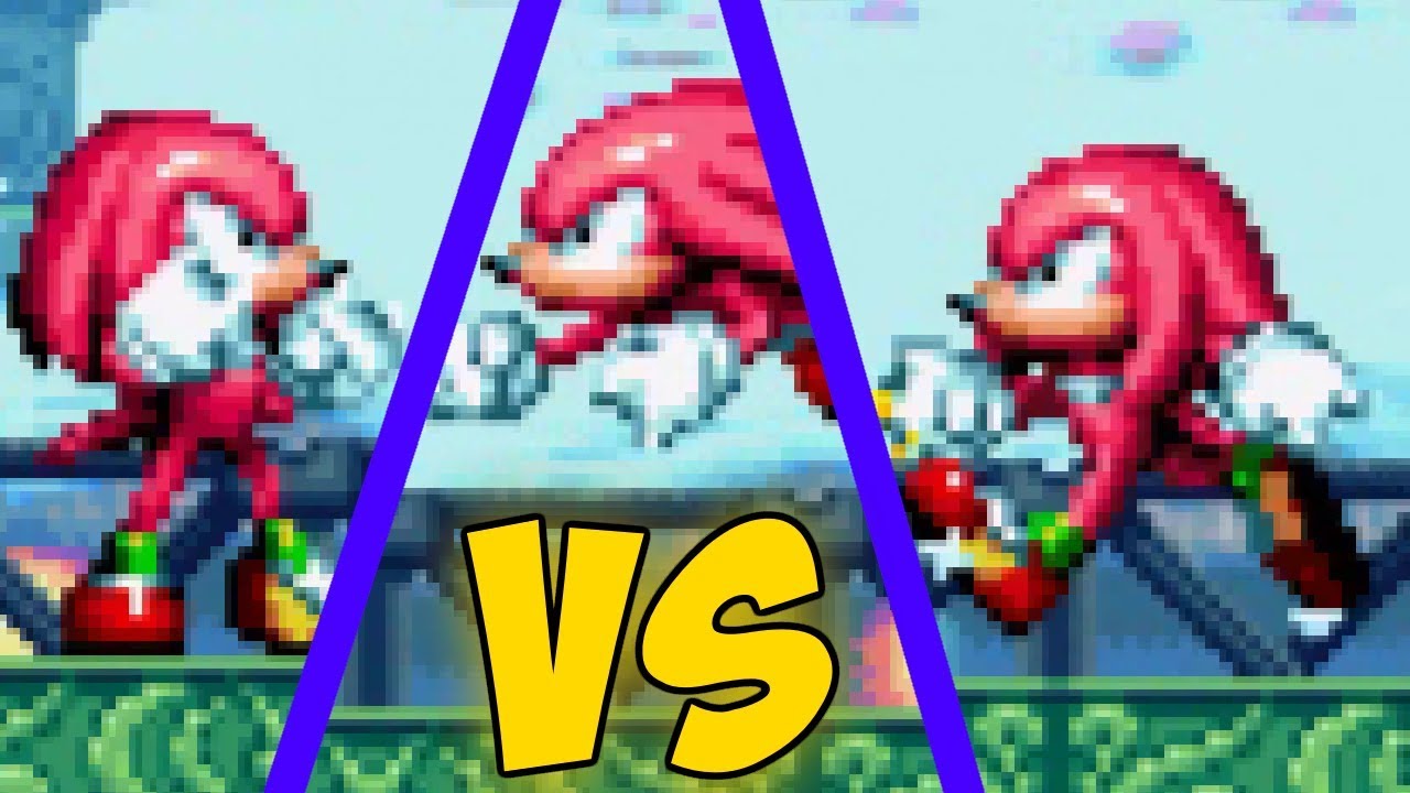Knuckles over Heavy Shinobi | Sonic Mania Mods ⮚ Walkthrough - YouTube