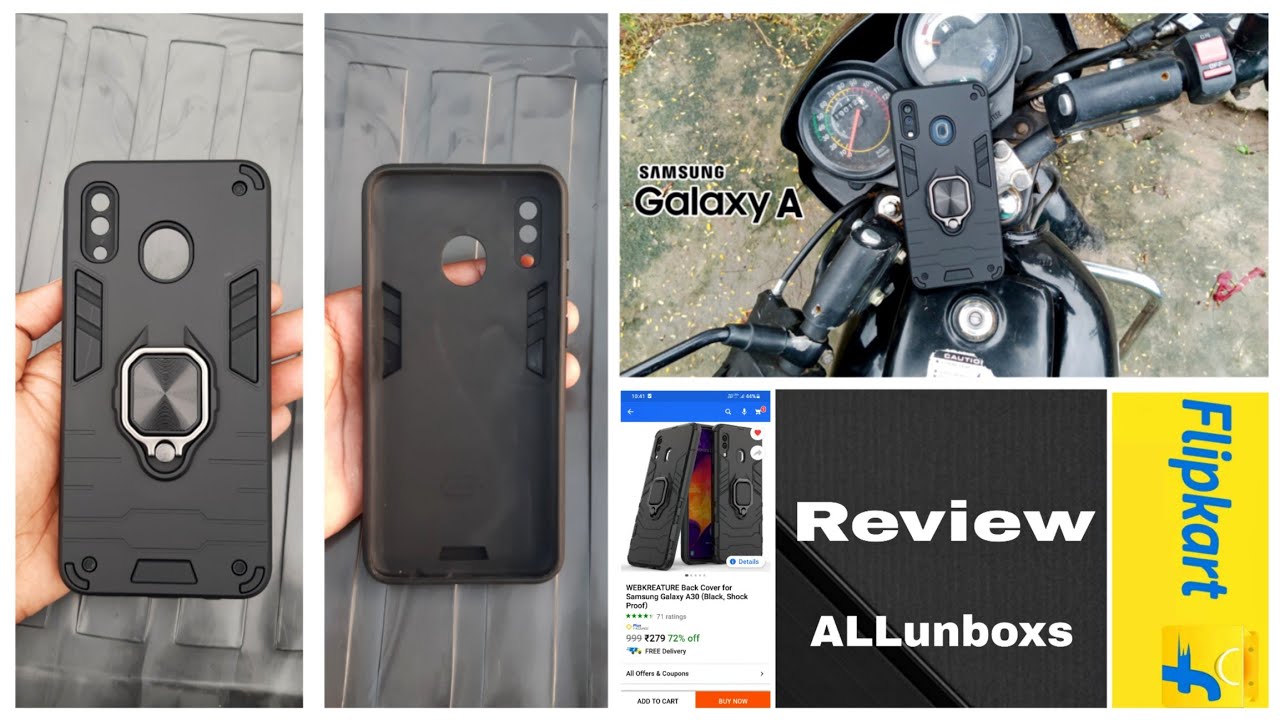 back cover unboxing and review samsung galaxy a30 |Flipkart Unboxing ...