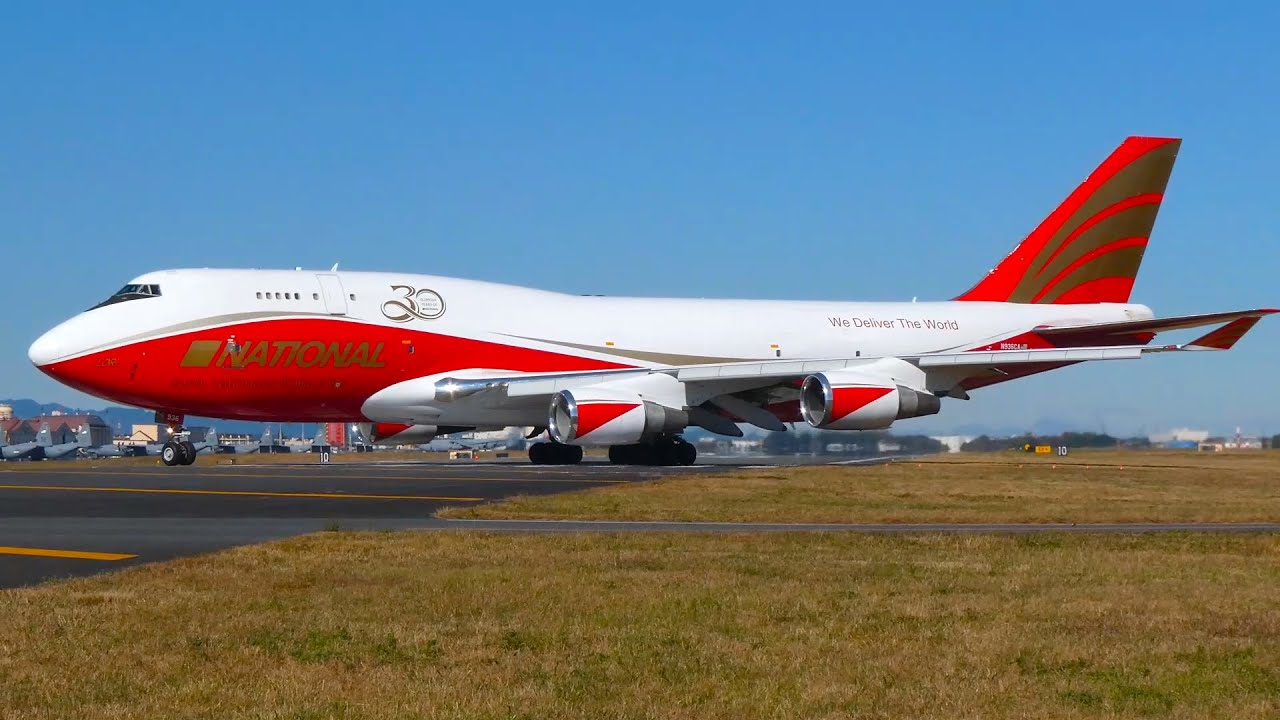 National Airlines Boeing 747-400 The Red 30th Anniversary special ...