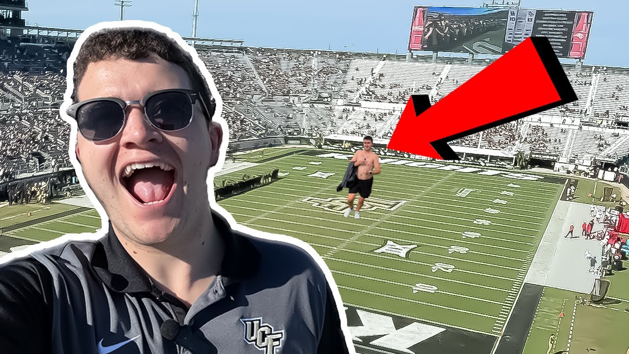I Went Streaking On A College Football Field! - YouTube