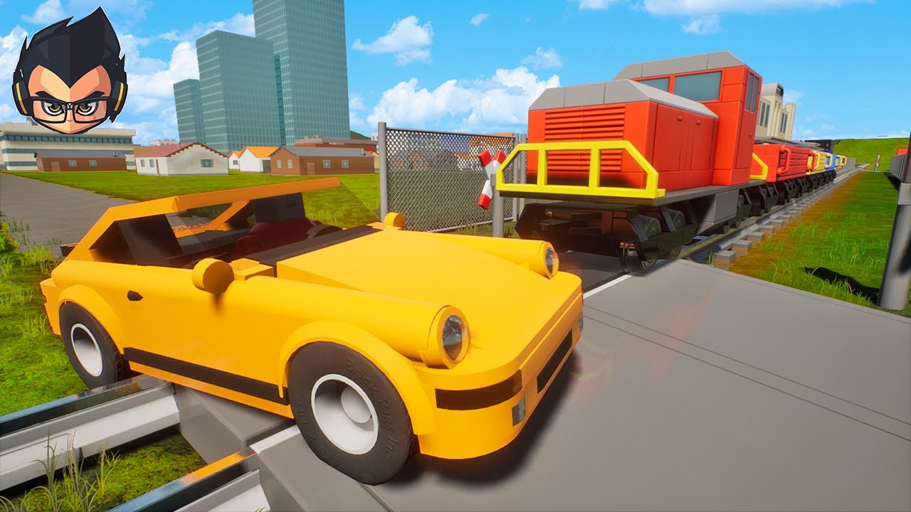 MAJOR TRAIN CASHES #14 - Toy Car Destruction - Brick Rigs Gameplay ...