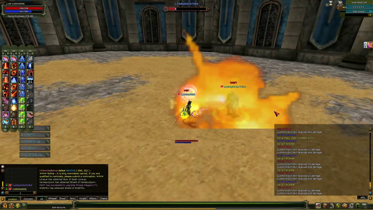 YENİ EKLENEN MAGİC ATTACK SCROLL İLK DENEME TEST !! KNİGHT ONLİNE - YouTube