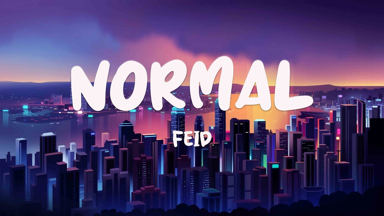 Normal - Feid (Lyrics Video) 🧉 - YouTube