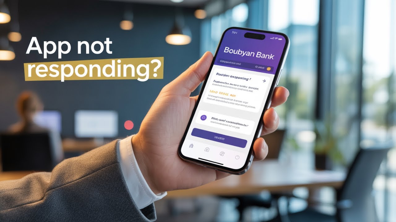 Solving "App Not Responding" Errors on Boubyan Bank Mobile App - YouTube