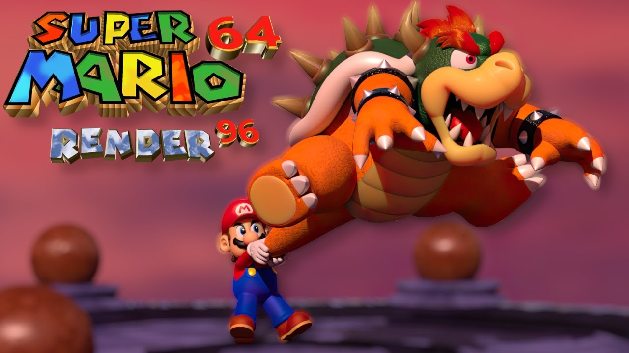 THE 120TH STAR | Super Mario 64 Render96 on Switch - YouTube
