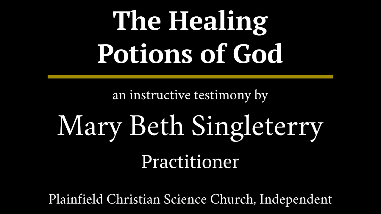 The Healing Potions of God, a testimony - YouTube