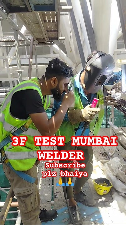 🫣Mumbai welder 3f test dekhiye kaise mar raha hai #youtubeshorts # ...