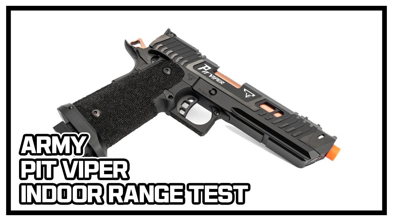 ARMY PITVIPER(R614) INDOOR RANGE TEST - YouTube
