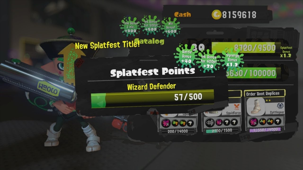 Splatoon 3 - Wizard VS. Knight VS. Ninja (Oct. 25th) - Reaching Wizard ...