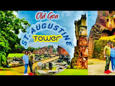 Ruins of Bell Tower of Church of St. Augustine, Old Goa St. Augustine ...