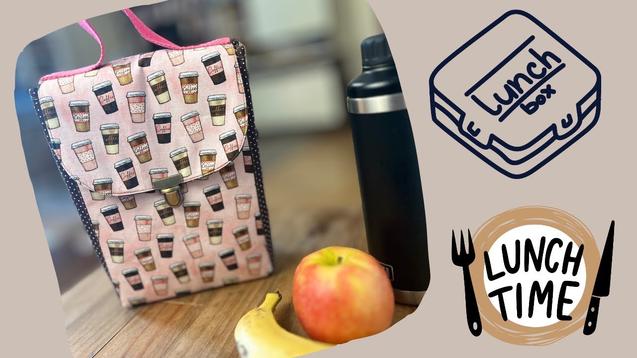 Como hacer🧵🧵 una LUNCHERA TERMICA🍗🥗 - YouTube