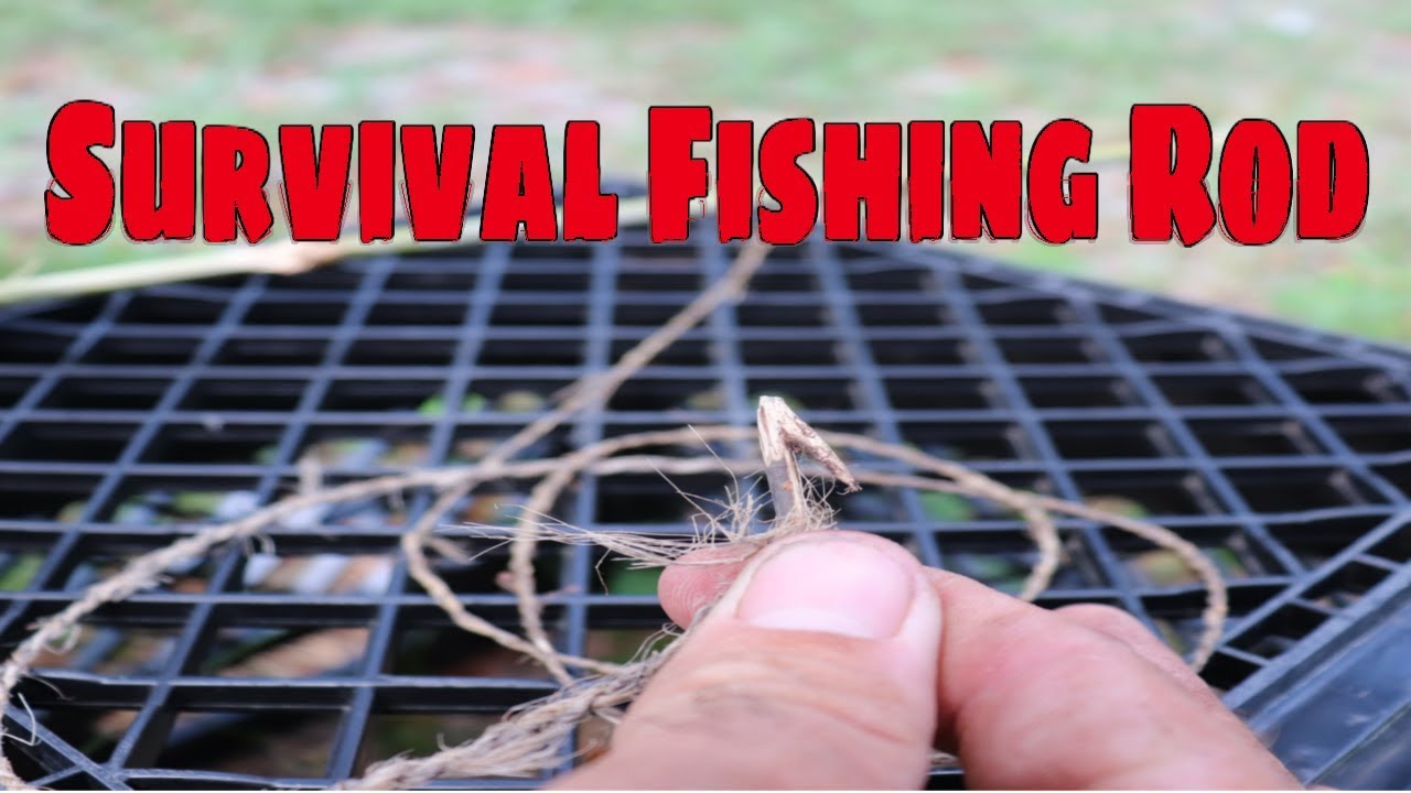 Primitive Technology: Survival Fishing Rod in Florida. - YouTube