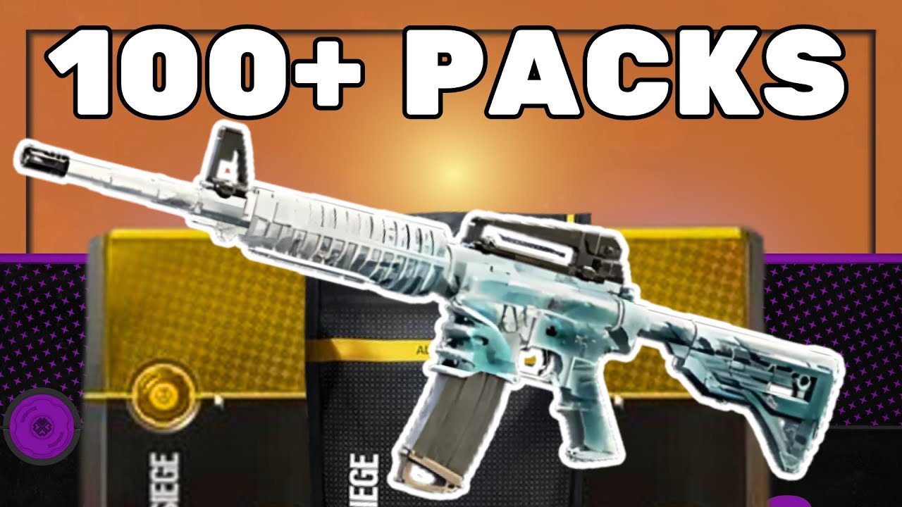 Opening 100+ Alpha Packs (My Biggest Pack Opening Ever) - Rainbow Six ...