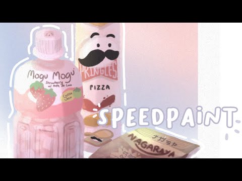 speedpaint snacks | ibisPaintX | bunnsteria