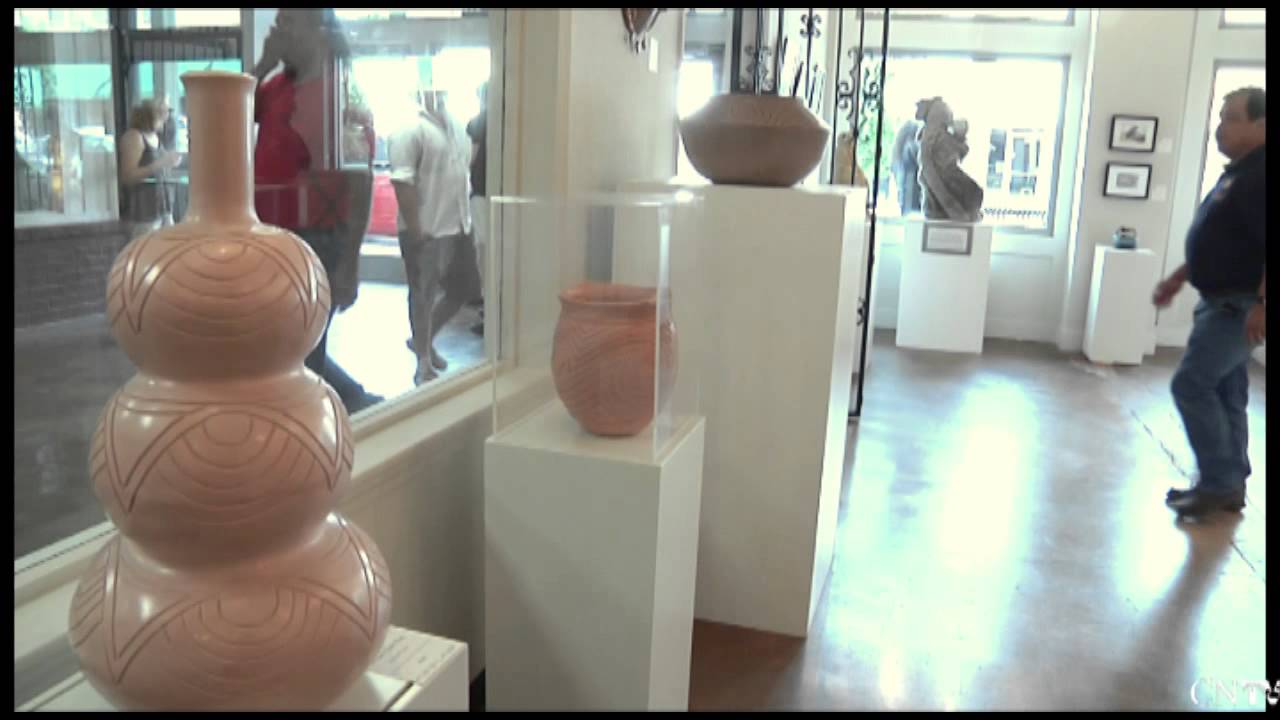 Cherokee Nation Spider Gallery Opens - YouTube