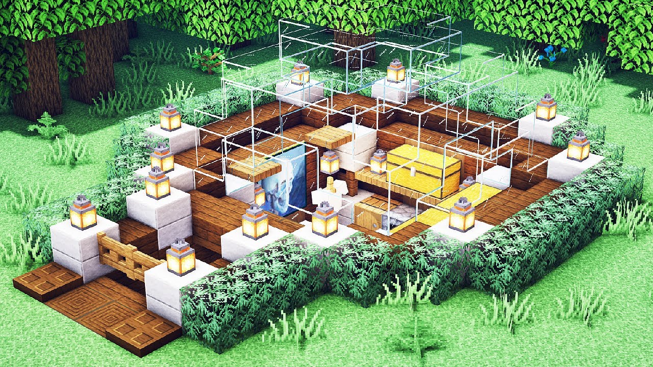 Minecraft: How To Build a Dark Orb Underground Survival Base - YouTube