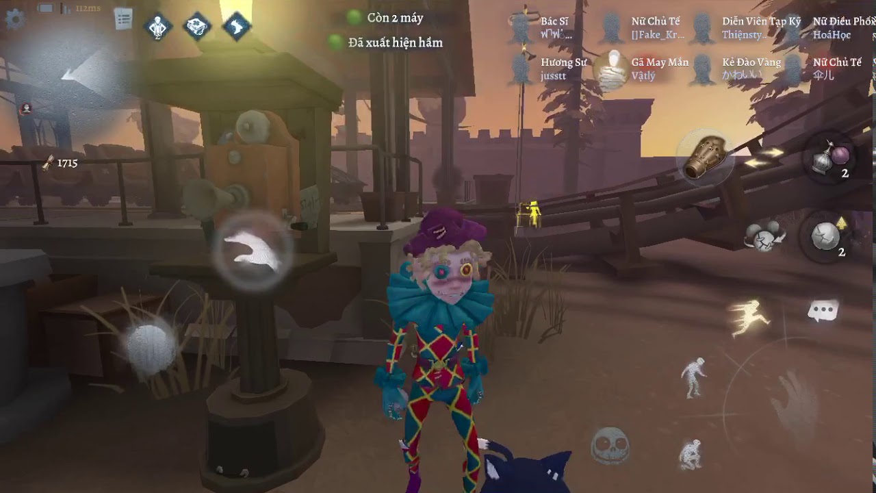 Identity V || joker || 8vs1 :V || Thiện style Identity V - YouTube