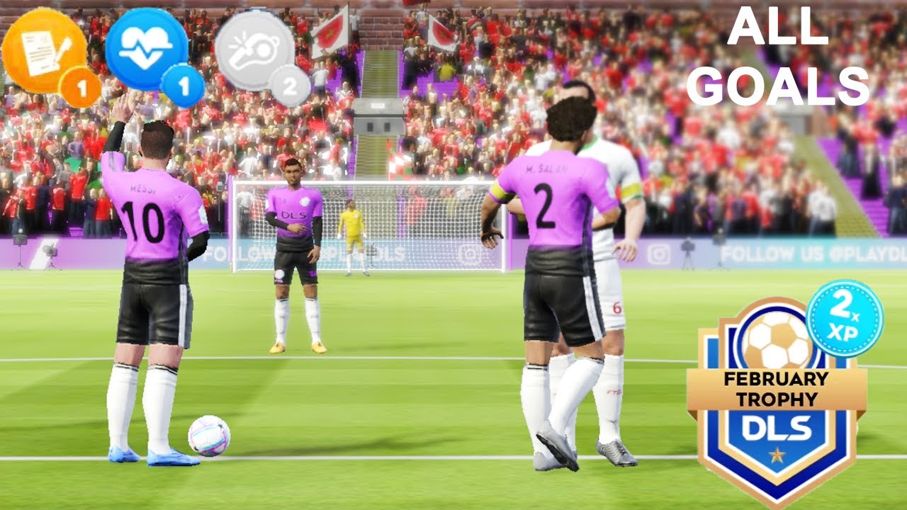 DLS 24 | Android Gameplay | FEBRUARY TROPHY🥶 | Dream League Soccer 2024 ...