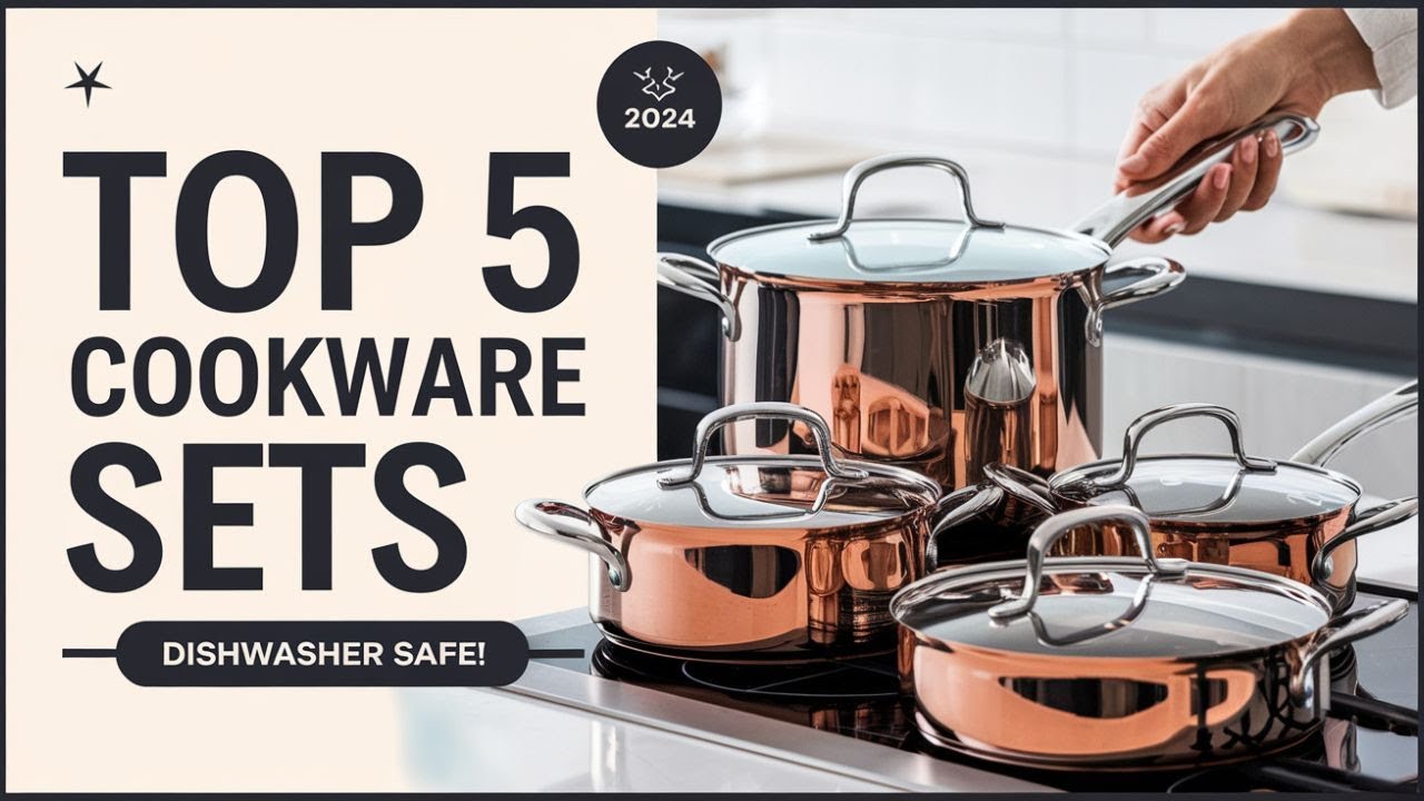 Top 5 Best Dishwasher Safe Cookware Set Review In 2024 - YouTube