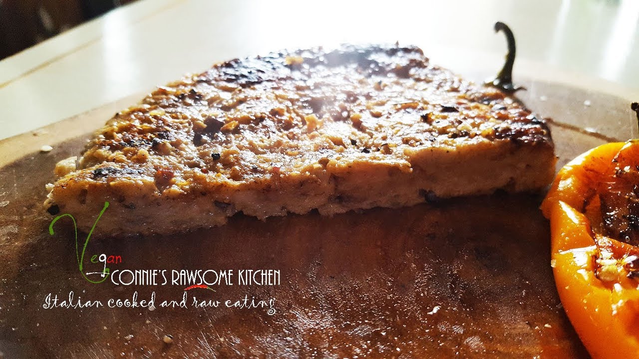 BEST VEGAN STEAK! SEITAN STEAKETTE | Connie's RAWsome kitchen - YouTube