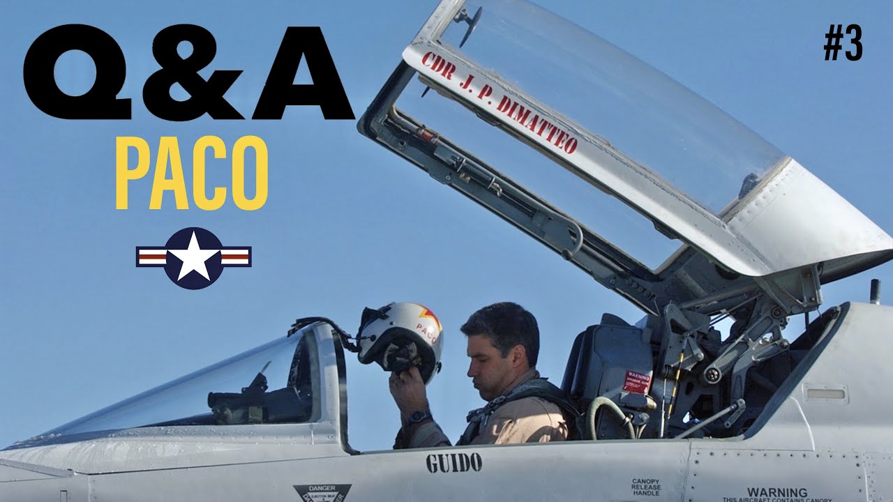 Q&A with Former USN Fighter Pilot | Paco Chierici #3 - YouTube