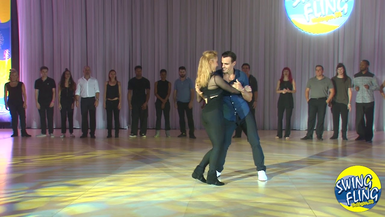 Swing Fling 2017 Open Strictly Swing Glenn Ball & Victoria Henk - YouTube