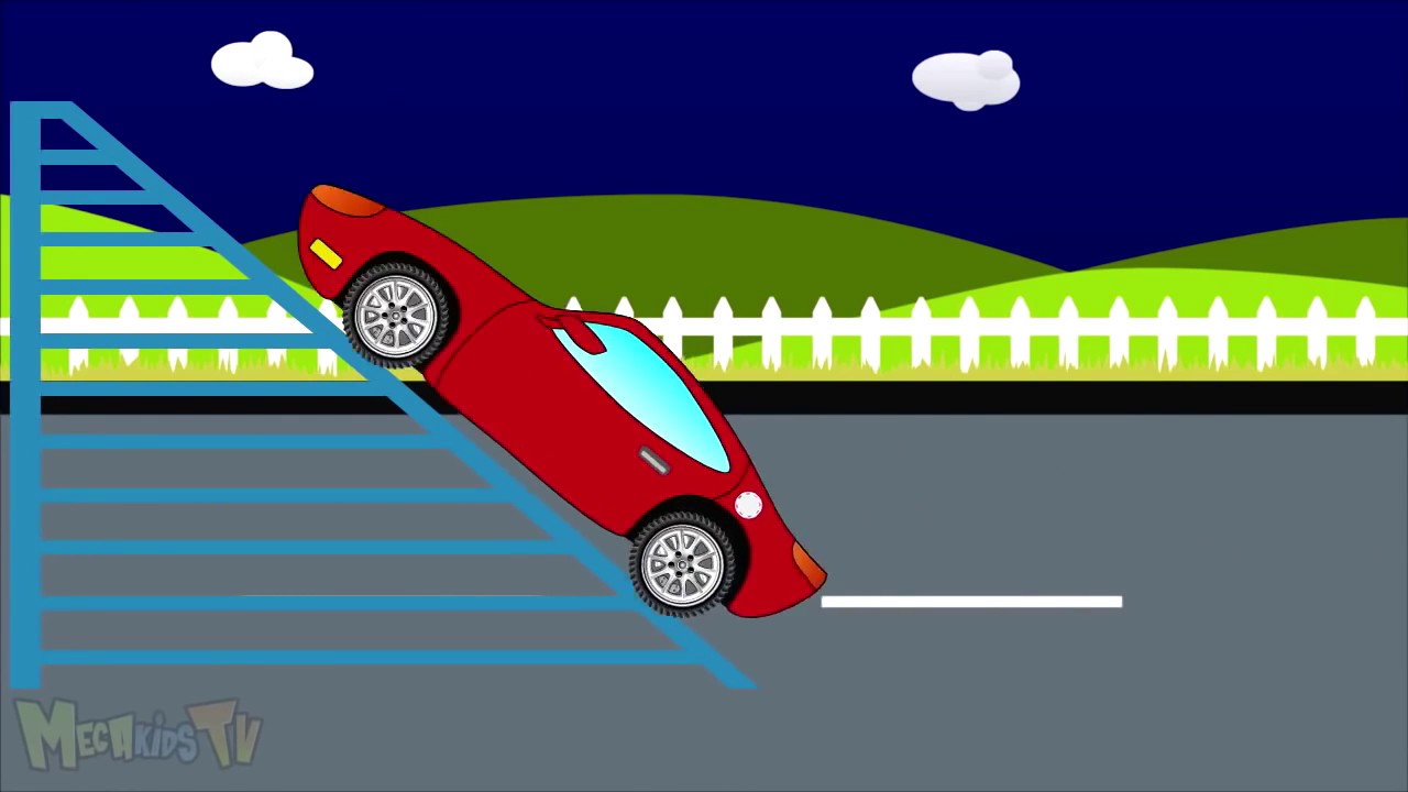 Truck Vs Sport Car Monster Trucks For Children Mega Kids Tv - YouTube