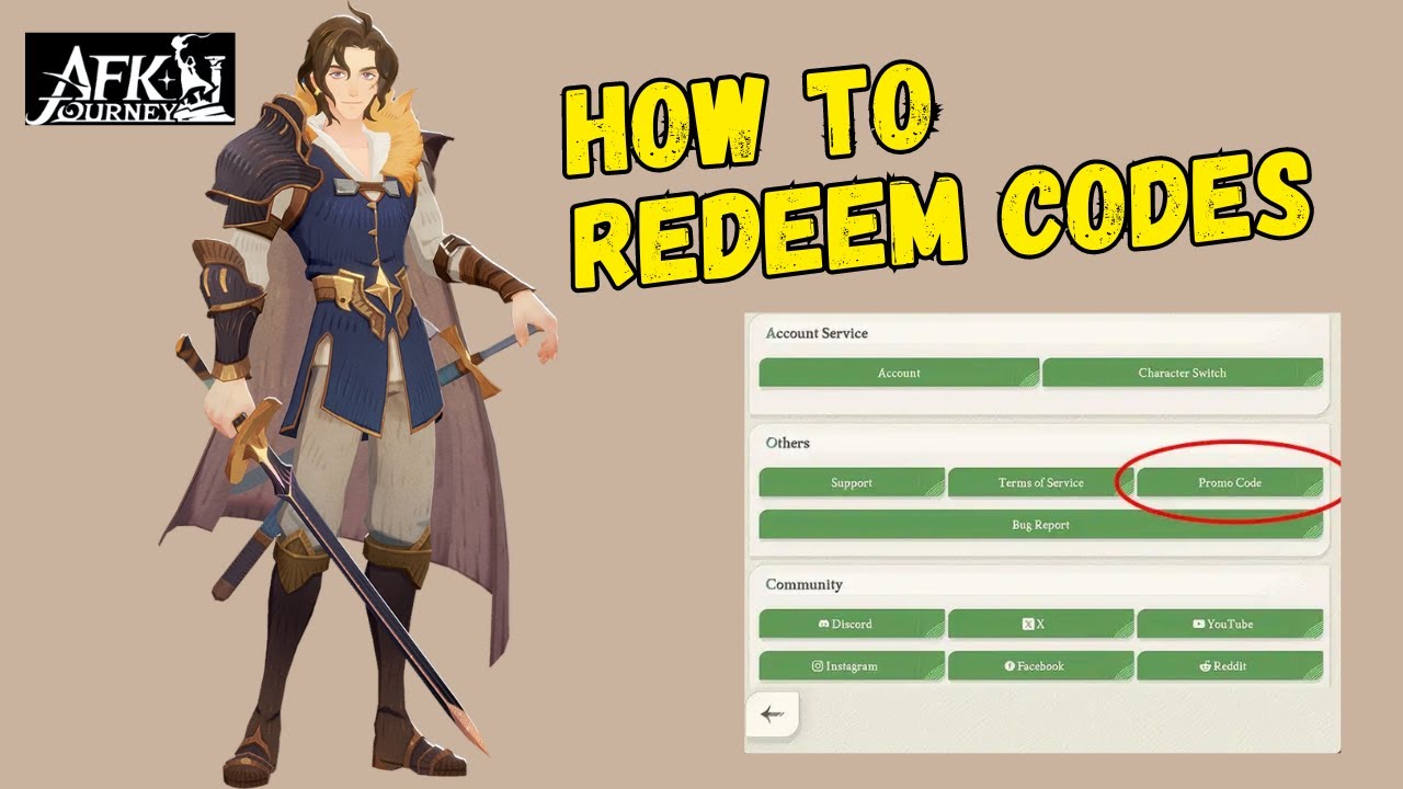 How to Redeem Codes in AFK Journey - YouTube