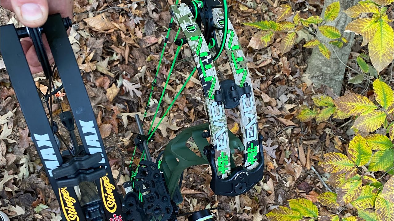 Shooting the PSE NTN evo and the PSE stinger max at 60 yards - YouTube
